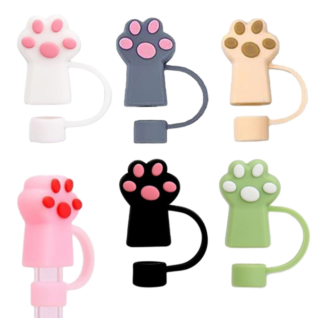Set of 6 Straw Plug Decoration Versatile Straw Cover for Cups Versatile ...