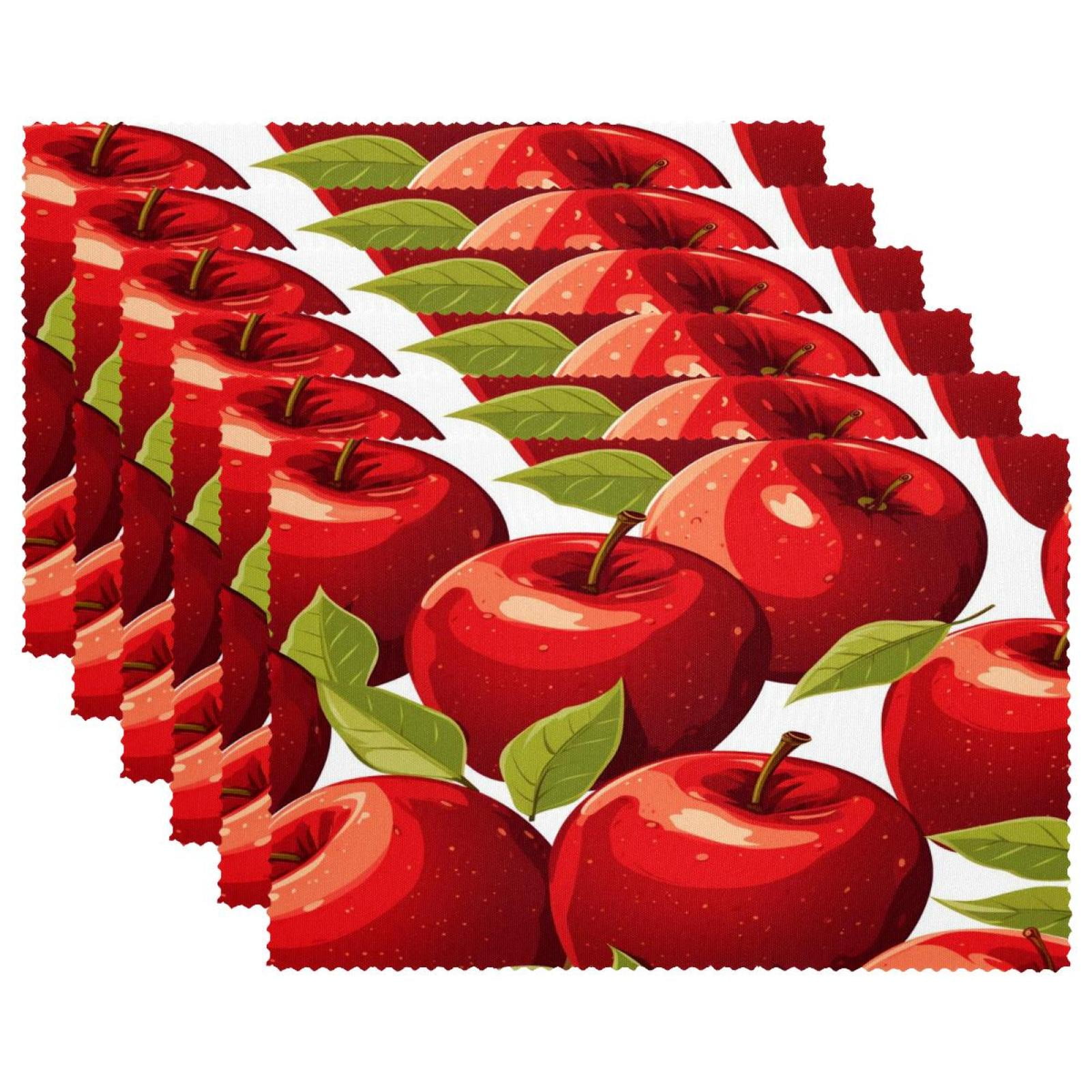 Set of 6 Table Mats Placemats for Dining Tables, 12×18 Inches Anti-Skid ...