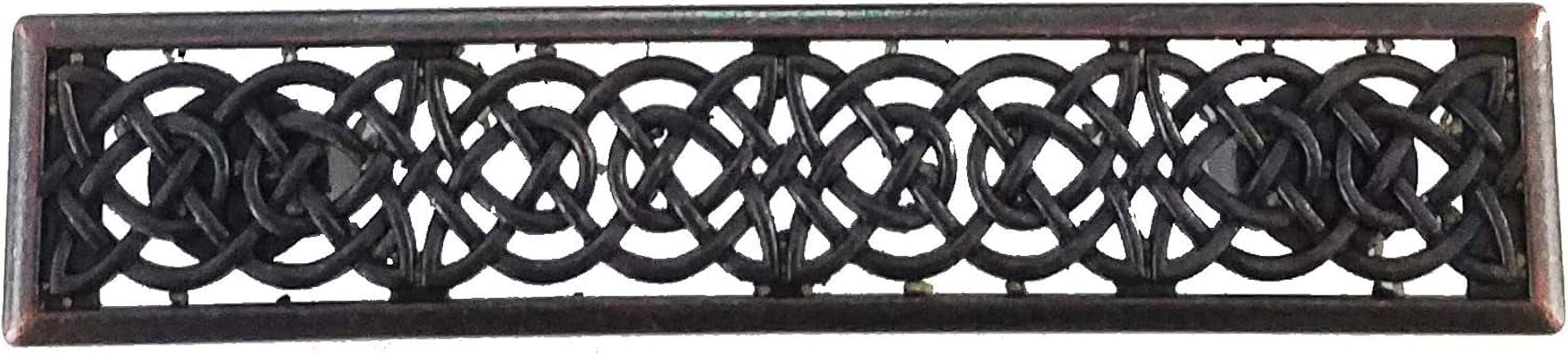 Set of 6 Timeless Celtic Knot Drawer Handles in Oil Rubbed Brass ...