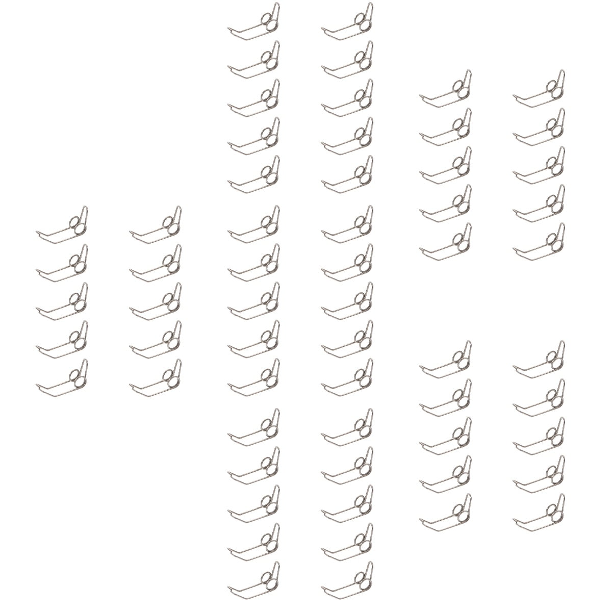Set of 6 Water Key Spring Instrument Flute Trumpet Valve Blow Silver ...