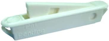 Set of 6 pcs White Window Sash Vent Stops 1750WHITE - Walmart.com