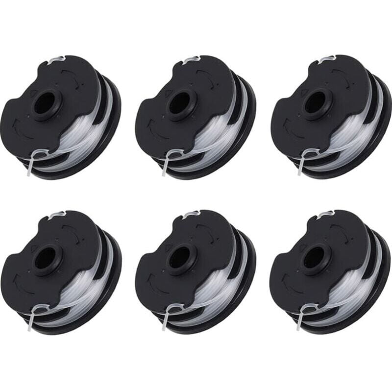 Set of 6 replacement spools for Parkside PRTA 20-Li C3 IAN351753 cordless brushcutter - Walmart.com