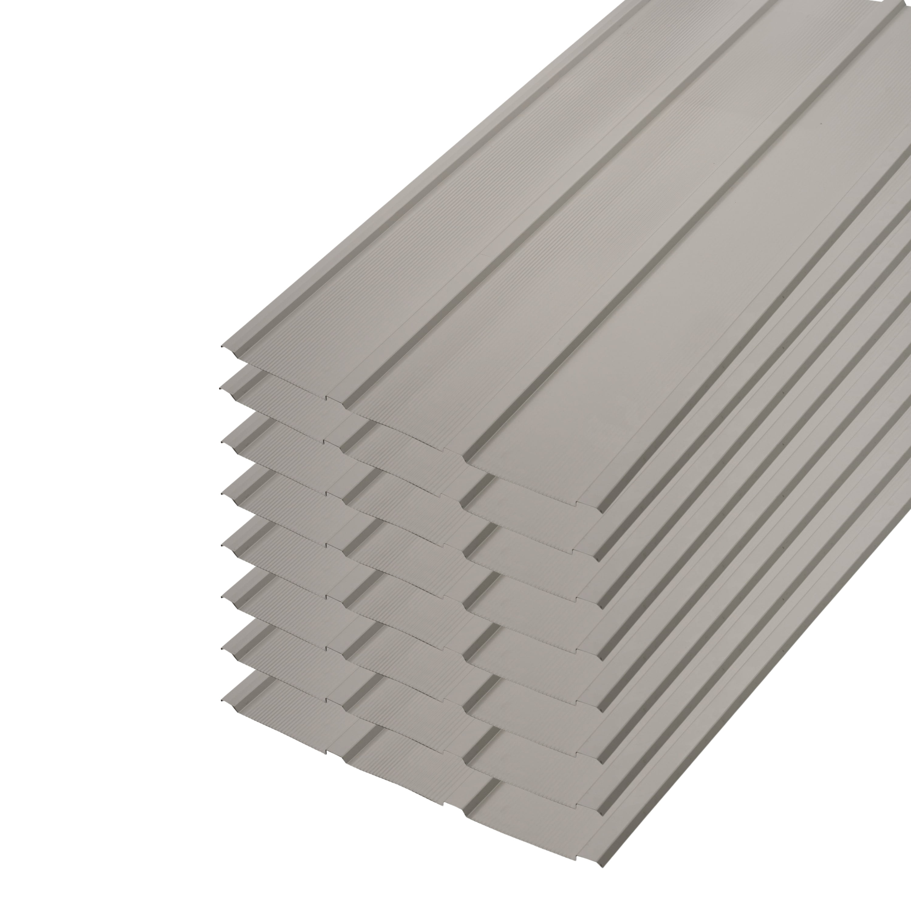 Set of 8 Arrow Galvanized Corrugated Steel Roof Panels for DIY shed ...