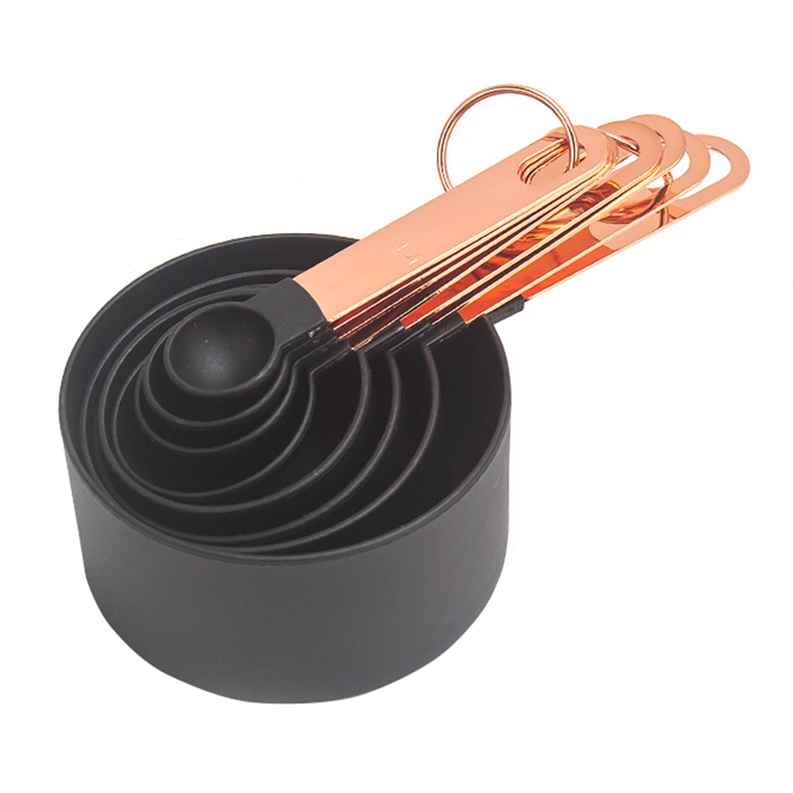Set of 8 Baking Tool Set Stainless Steel Measuring Cups Measuring ...