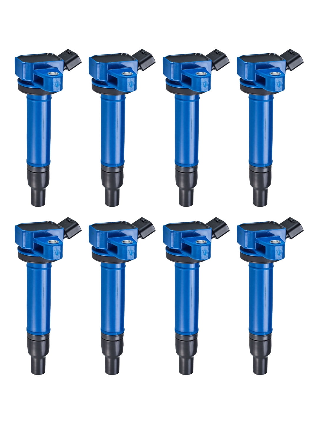 Set of 8 Blue Color Ignition Coils Compatible with 2008 2009 Lexus ...