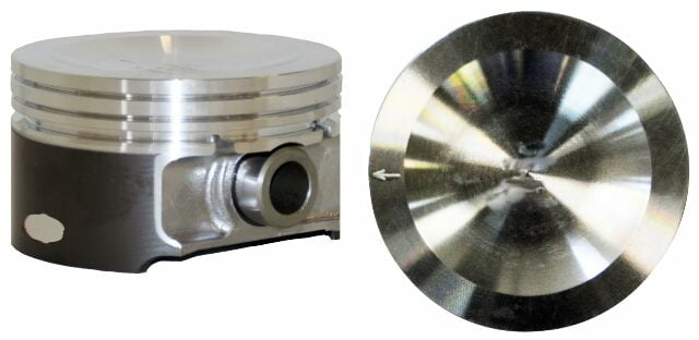 Set of 8 Dish Top Hypereutectic Pistons for 97-04 Ford 4.6L/281 | .50mm ...