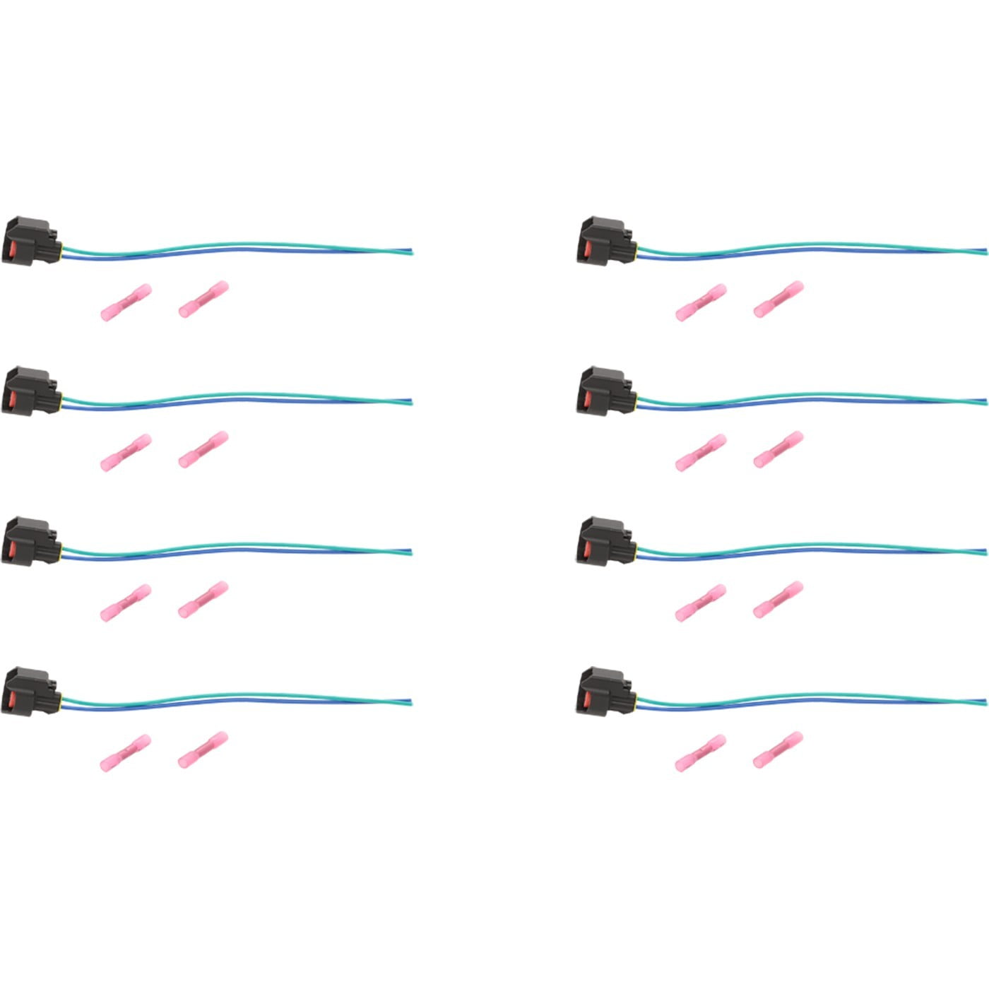 Set of 8 F150 F450 F550 F250 for F350 for E350 E150 Wire Connectors ...