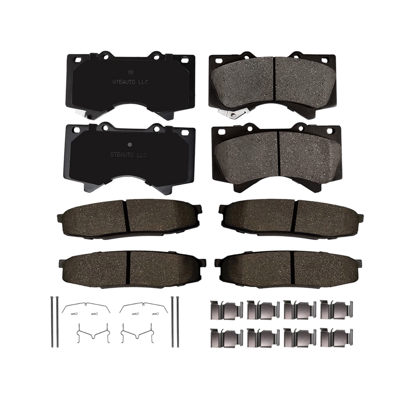 Set of 8 Front-Rear Ceramic Brake Pad Kit For 2008-2011 2013-2019 Lexus ...