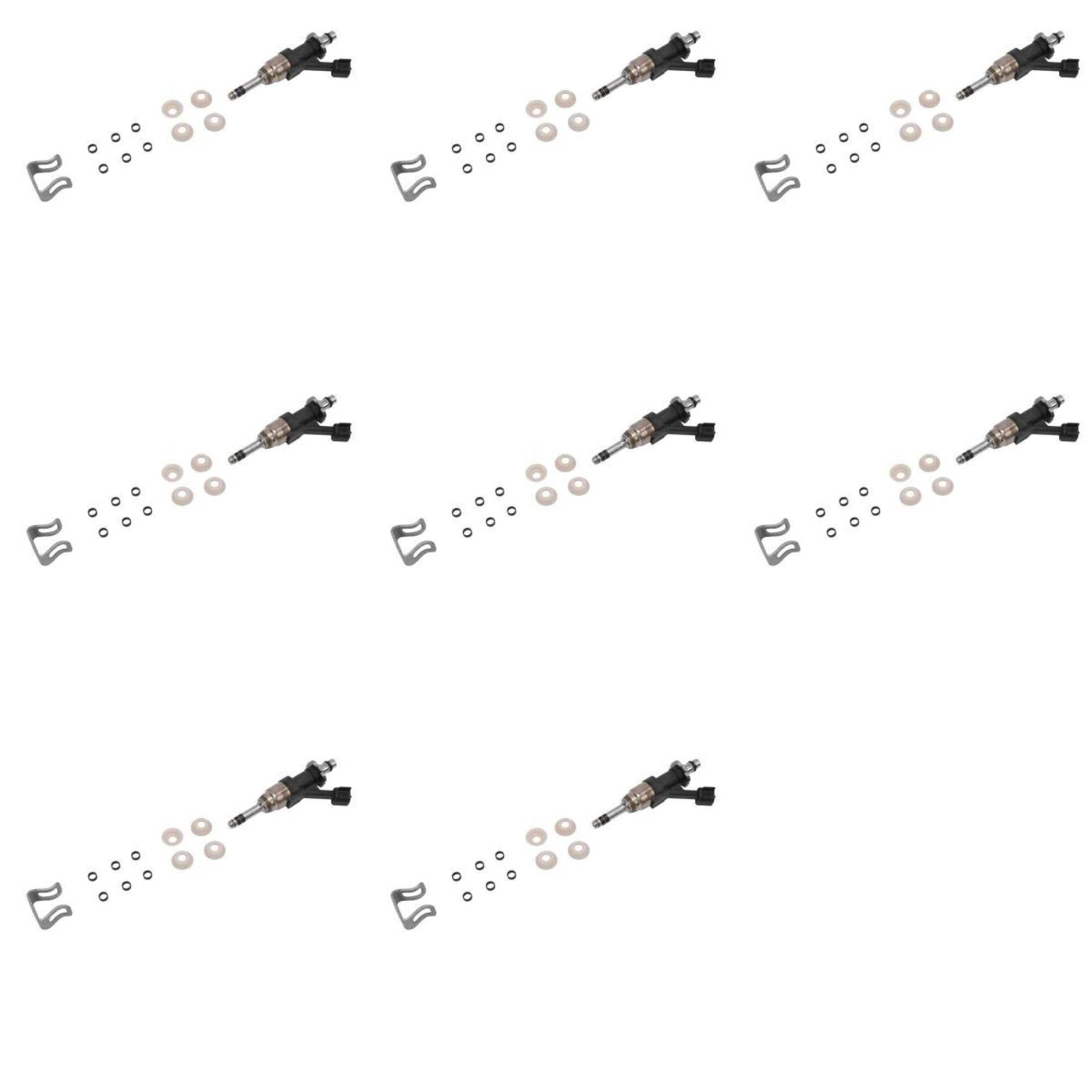 Set of 8 GM High Flow Fuel Injector 12720120 for GMC Cadillac Chevrolet ...