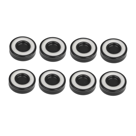 Set of 8 Non-Skid Furniture Caster Cups Floor Protectors Bed Sofa for ...