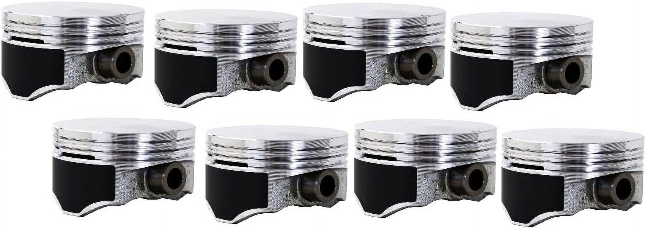 Set of (8) Pistons in standard 3.897" bore compatible with 2004-2006 GM ...