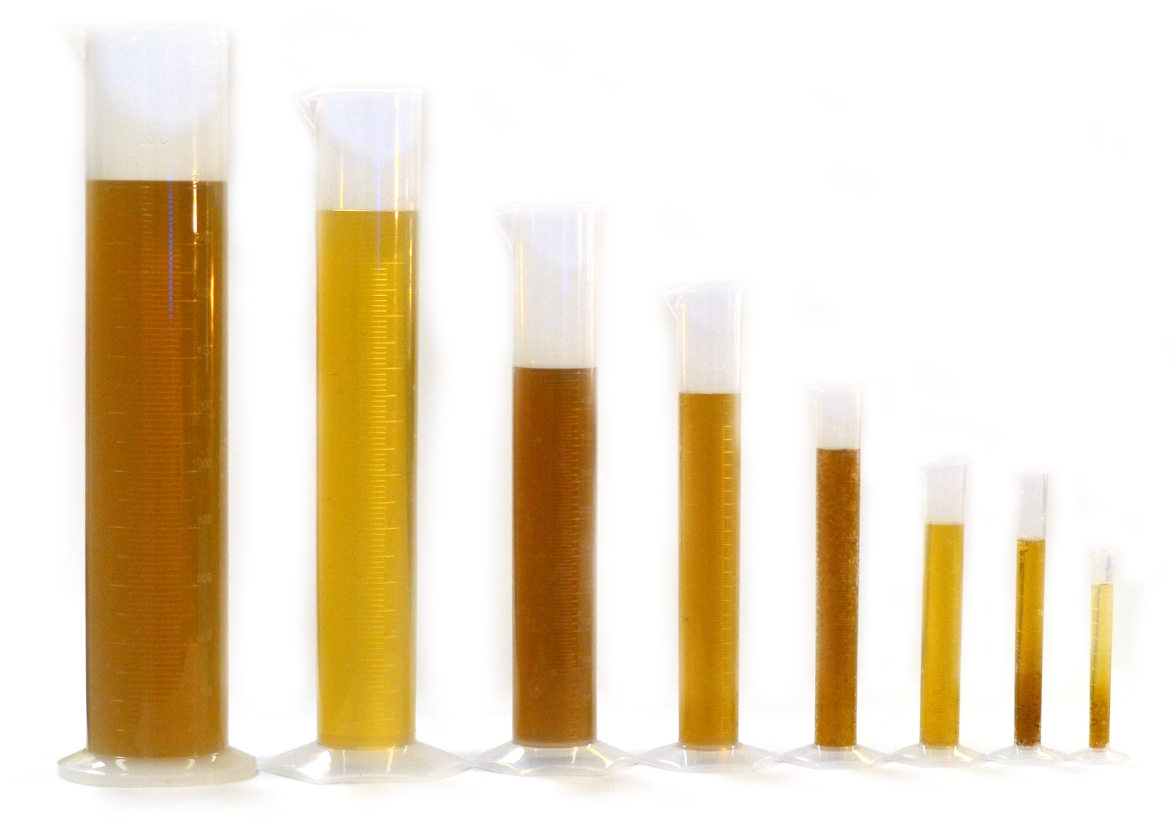 Round Base Cylinder Eisco 2000ml Polypropylene Graduated Cylinder ...