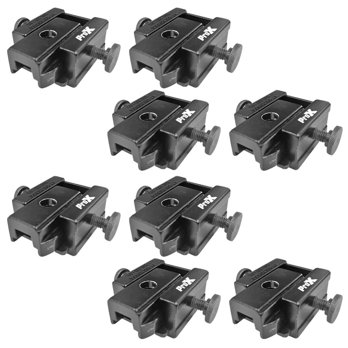 Set of 8 ProX XT-QSLIDERX4 Quick Release Sliding Truss Clamp Mounting ...
