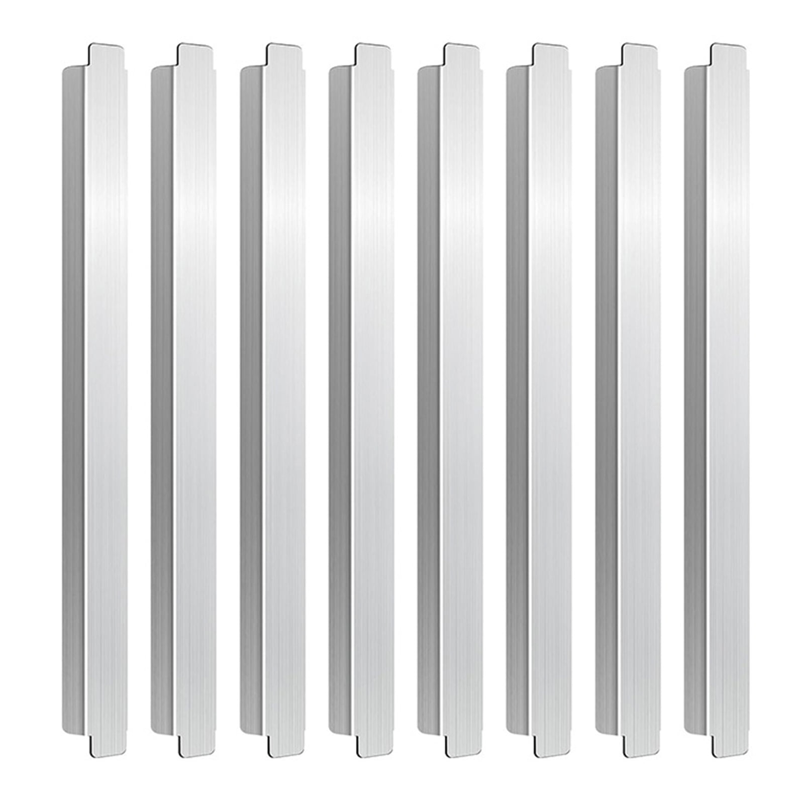 Set of 8 Rusts Resistant Metal Partition Rod Universals Shelf Pan ...