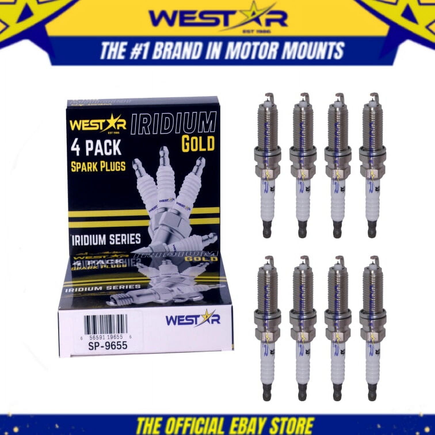 Set of 8 Spark Plug 3426 For Acura Honda Lexus Subaru Toyota Volvo ...