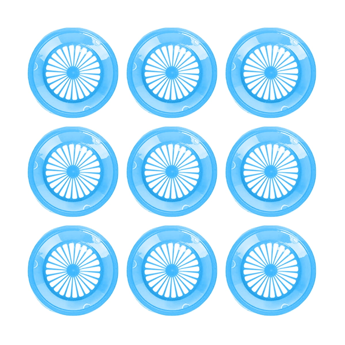 Set of 9 Reusable Paper Plate Holders 10.4" in Assorted - Fits 9" Paper ...