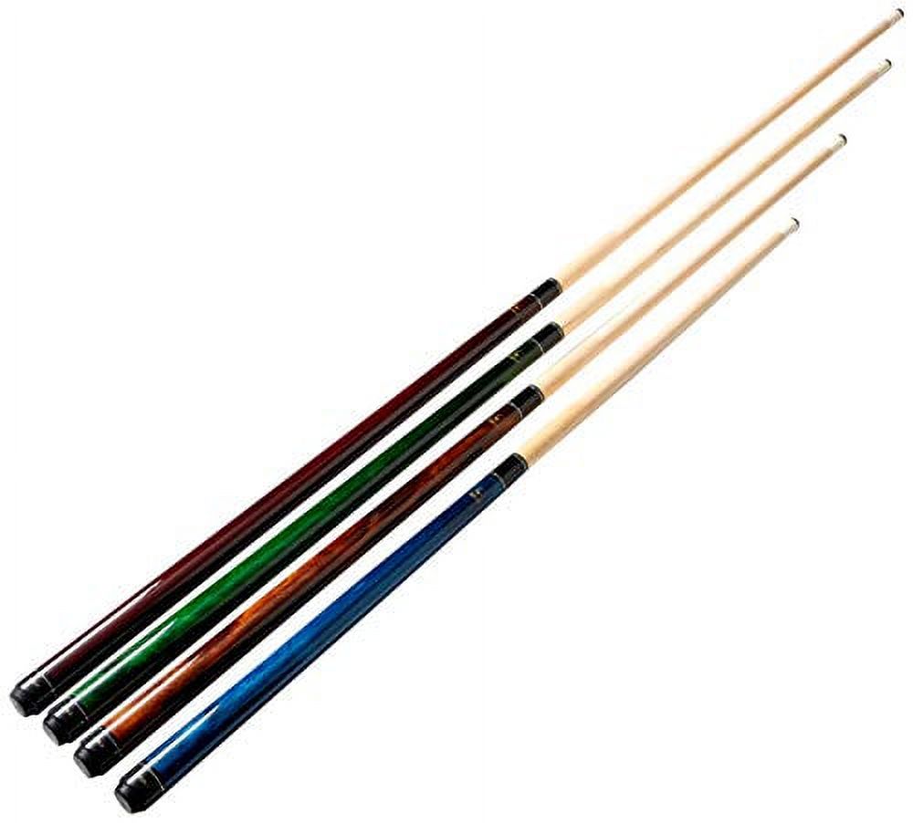 Set of Aska Mixed Length Cues LS, Canadian Hard Rock Maple Billiard ...