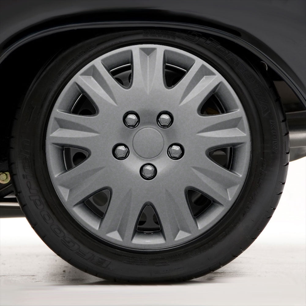 Set of Four 15" Silver Hubcap Wheel Covers for 2006-2011 Honda Civic ...