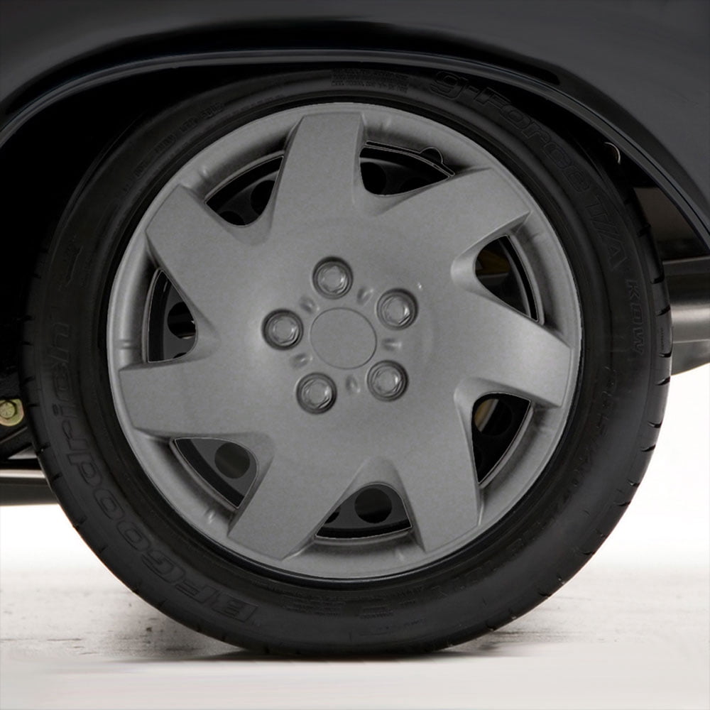 Set of Four 16" Silver 7Spk Hubcap Wheel Covers for 02-06 Toyota Camry ...