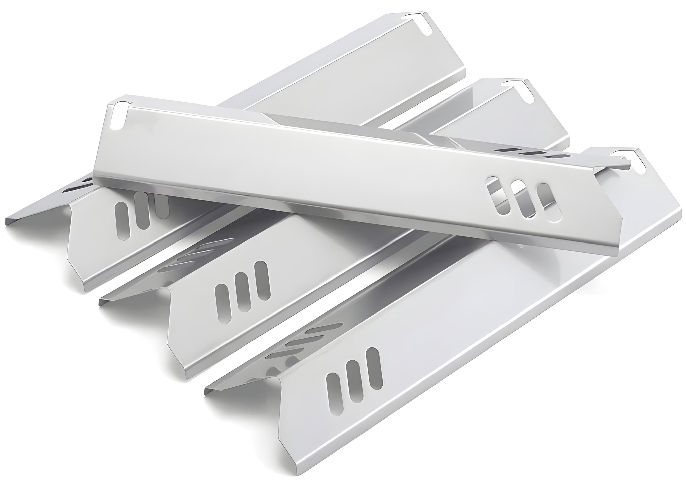 Set of Four Stainless Steel heat Plates for BHG Grill model BH13-101 ...