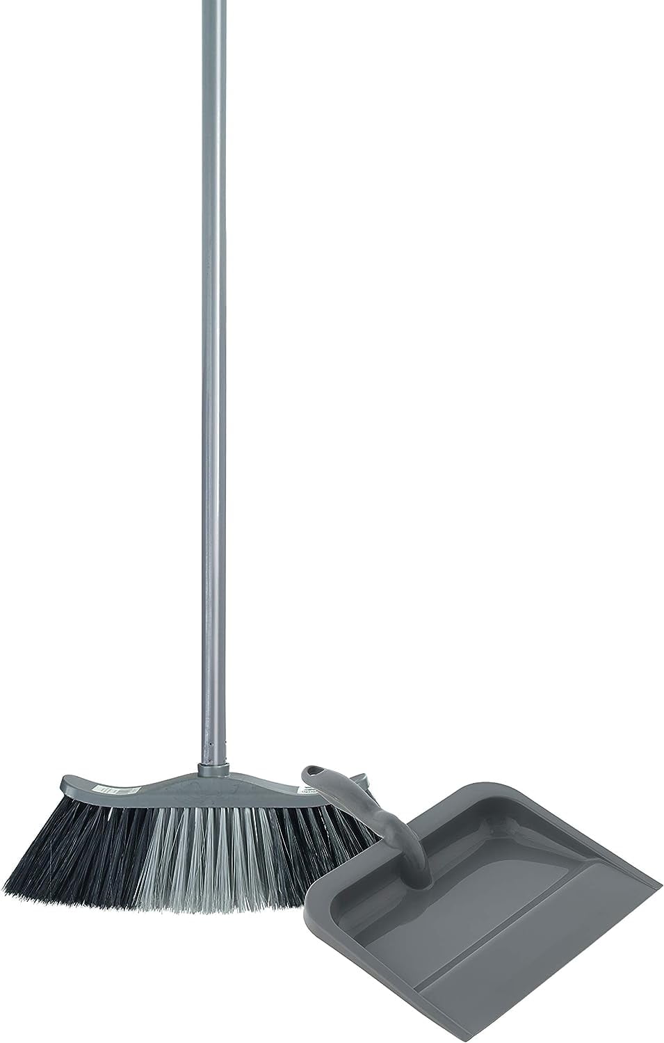 Set of Grey Broom and Matching Dustpan Broom Has a 48” Handle - Walmart.com