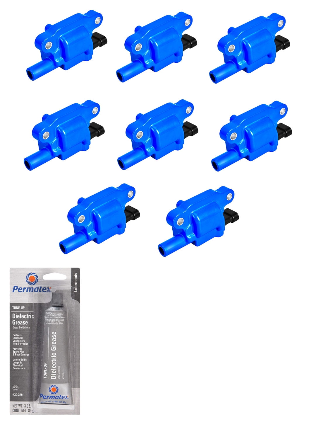 Set of High Performance Ignition Coils and Tune-Up Grease Compatible ...