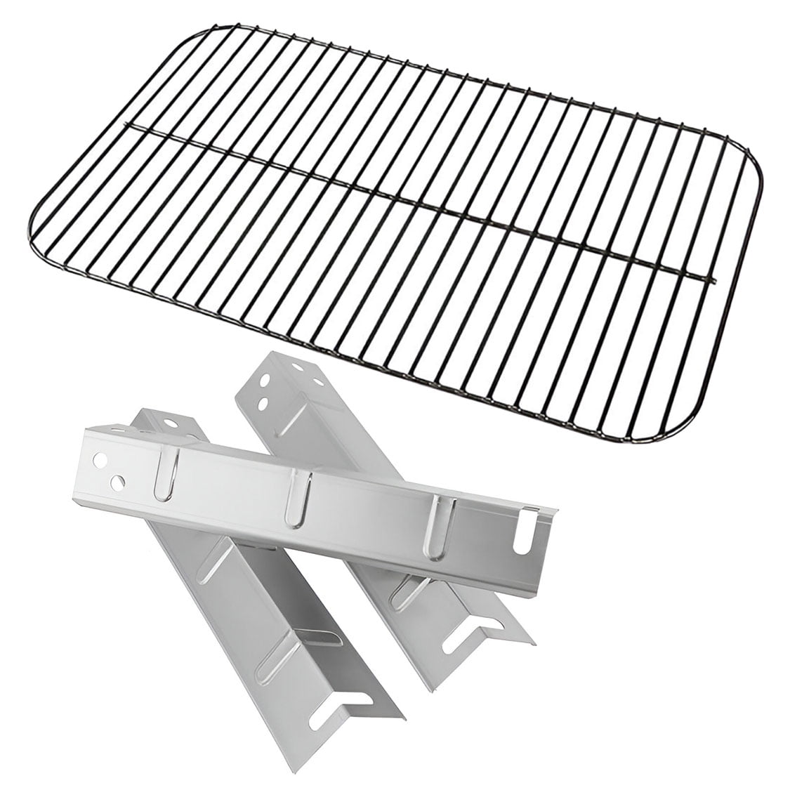 Porcelain Cooking Grid & Stainless Steel Heat Plates Set for Expert 3 ...