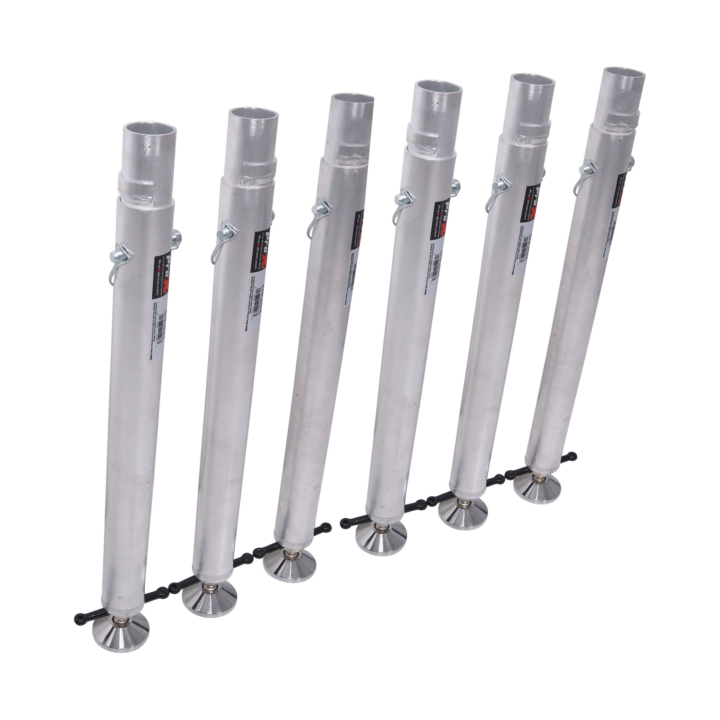 Set of Six StageQ Platform Telescoping Legs 28 to 48 inch Height ...