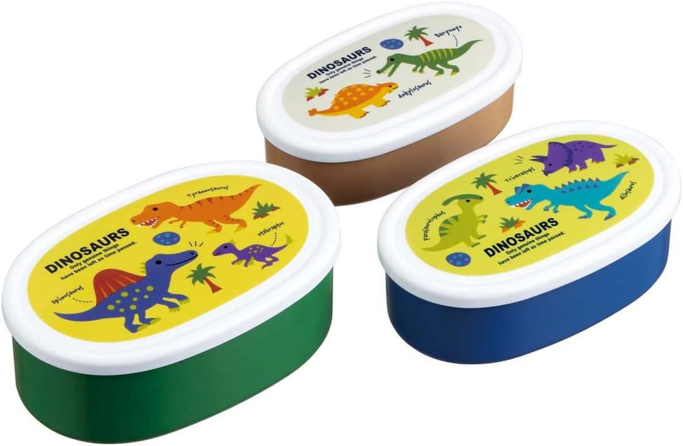 Set of Three Compact Children's Lunch (Bento) Boxes with a Cute ...