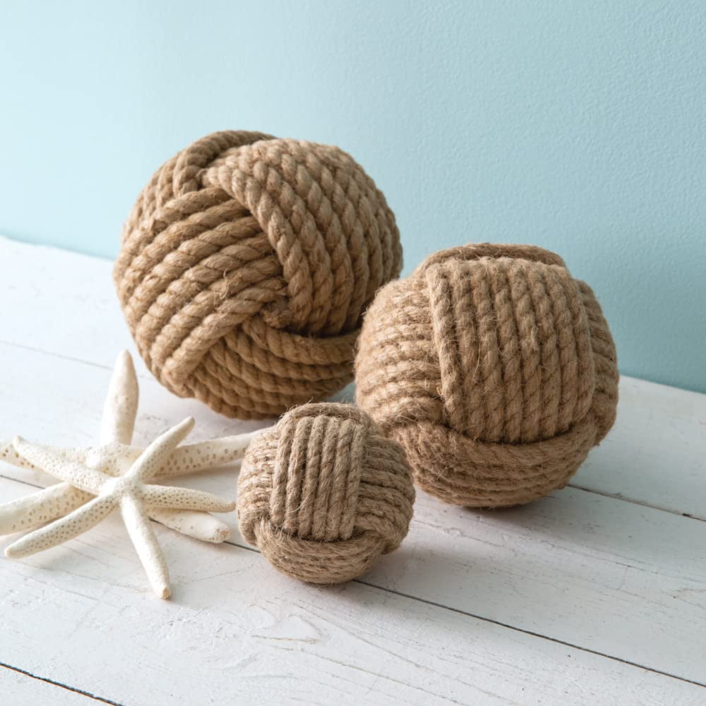 CTW 370773 Nautical Rope Ball, Set of 3 - Walmart.com