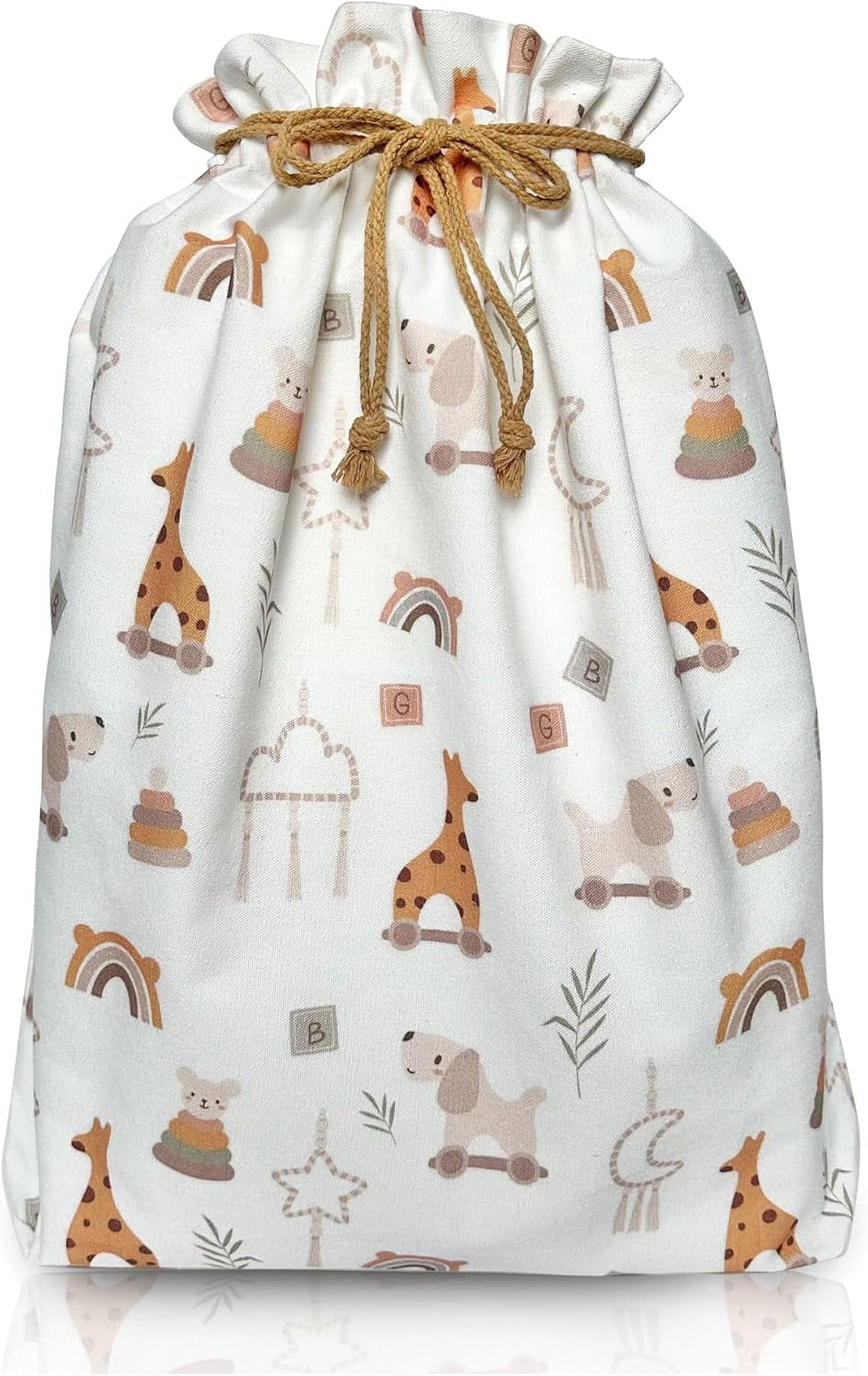 Gather & Knot Drawstring Gift Bags | Premium Canvas | 22" Extra Large ...