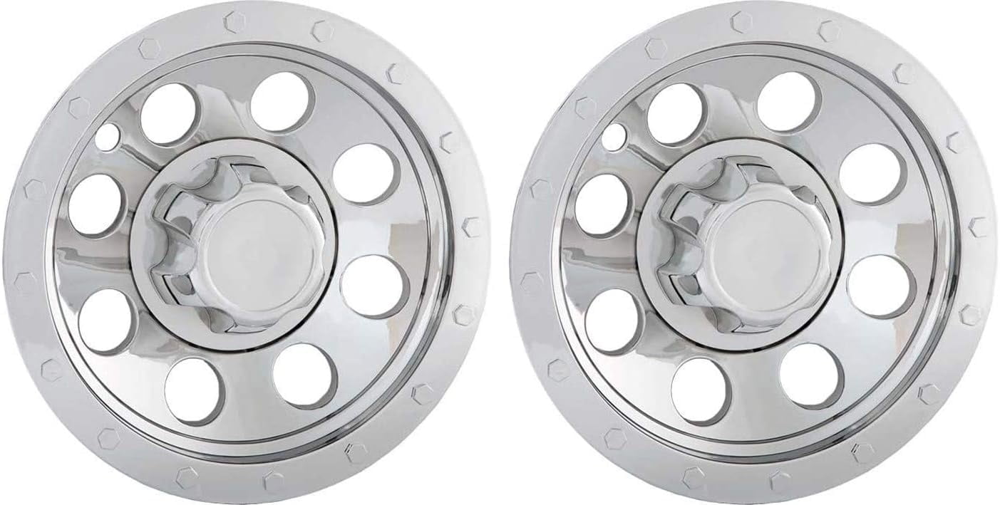Set of two QT12CHB -x2, ABS Chrome Plated Wheel Covers for 12" Wheels ...
