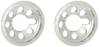 Set of two QT6CHBH (x2), ABS Chrome Plated Wheel Covers for 6" Wheels ...