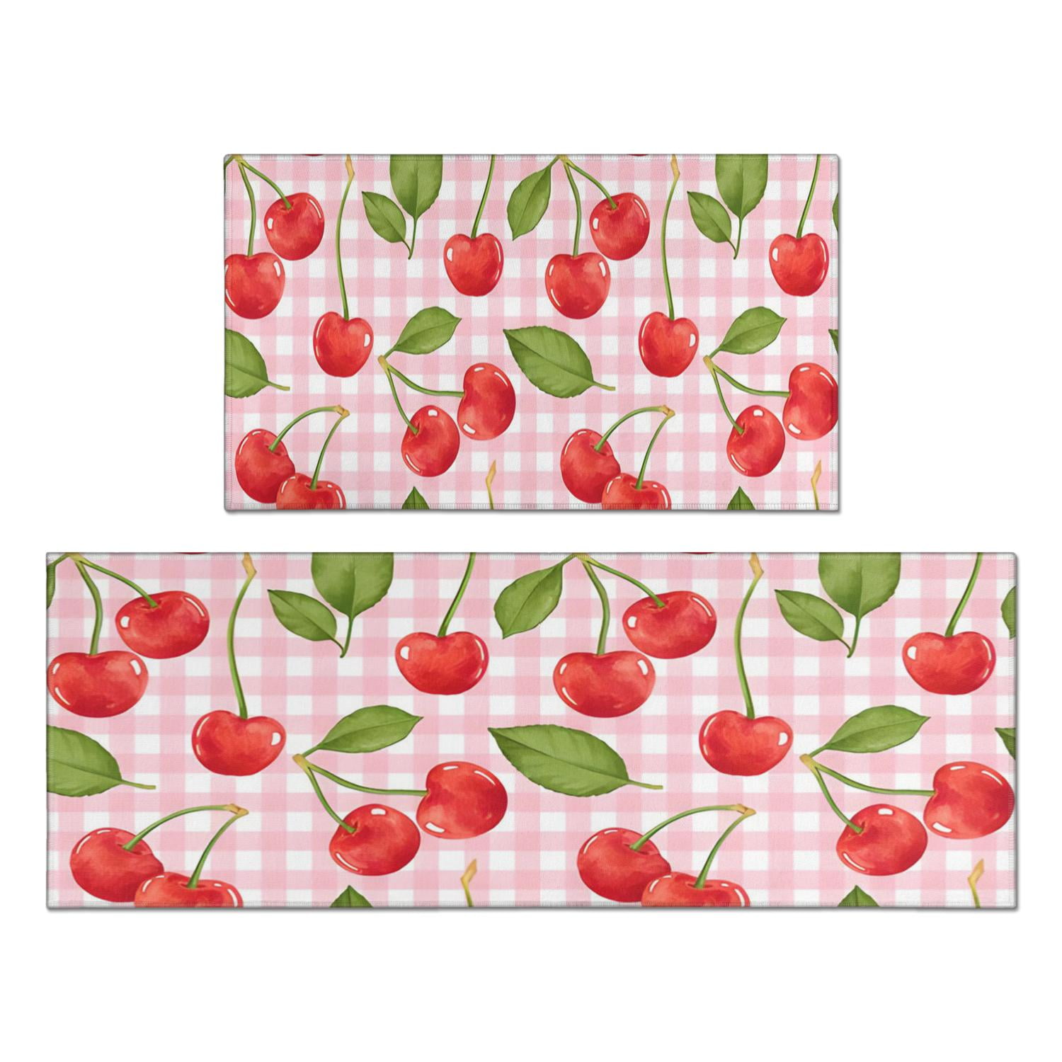 Set the Seasonal Mood with Autumn Fruit Home Kitchen Rugs Non-Skid ...