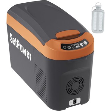 BougeRV Car Refrigerator 53 Qt, 12 Volt Refrigerator Portable Freezer, 12V/24V DC 110~240 Volt ...