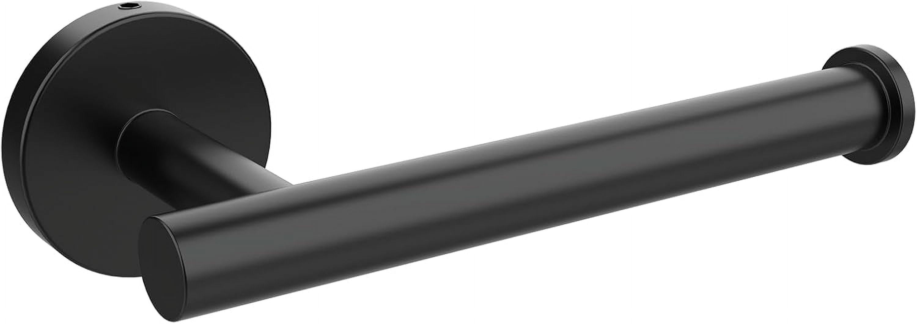 SetSail Toilet Paper Holder Wall Mount Matte Black Bathroom Toilet ...