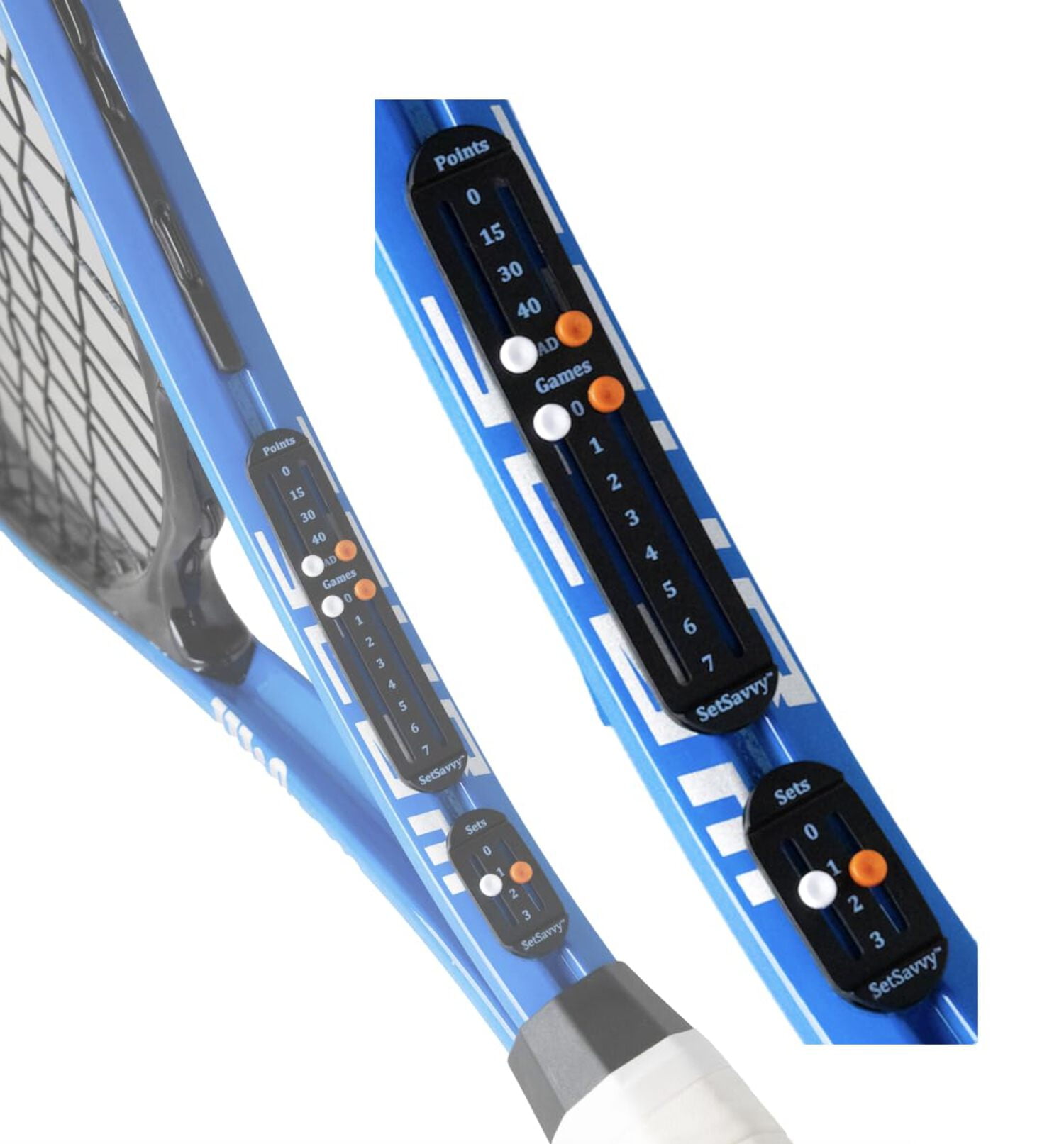 SetSavvy Tennis Score Keeper for Racket and Paddle, Tennis Score ...