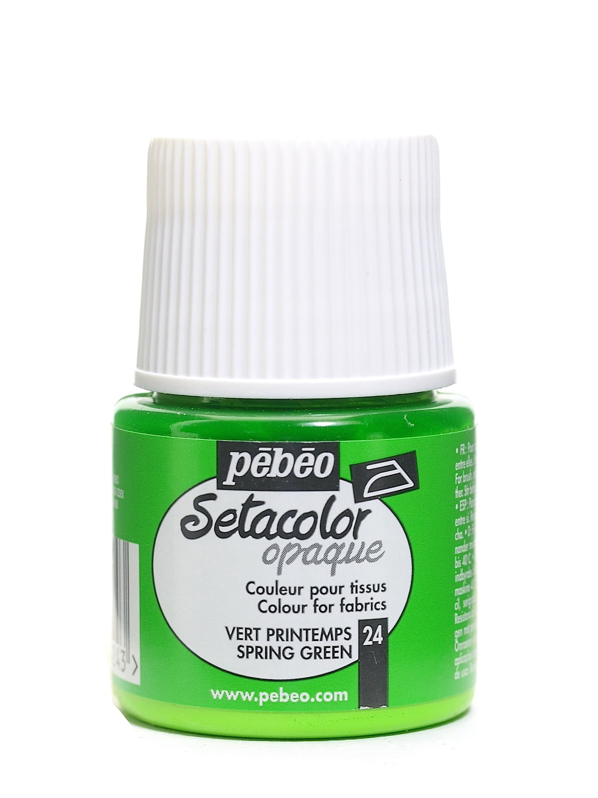 Setacolor Opaque Fabric Paint spring green, 45 ml (pack of 3) - Walmart.com