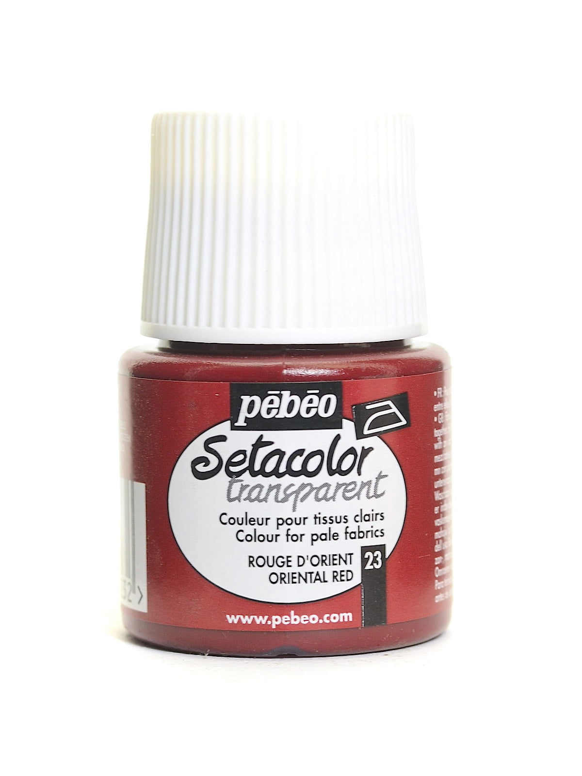 Setacolor Transparent Fabric Paint oriental red, 45 ml (pack of 3 ...