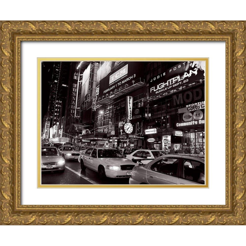 Setboun, Michel 18x15 Gold Ornate Wood Framed with Double Matting ...