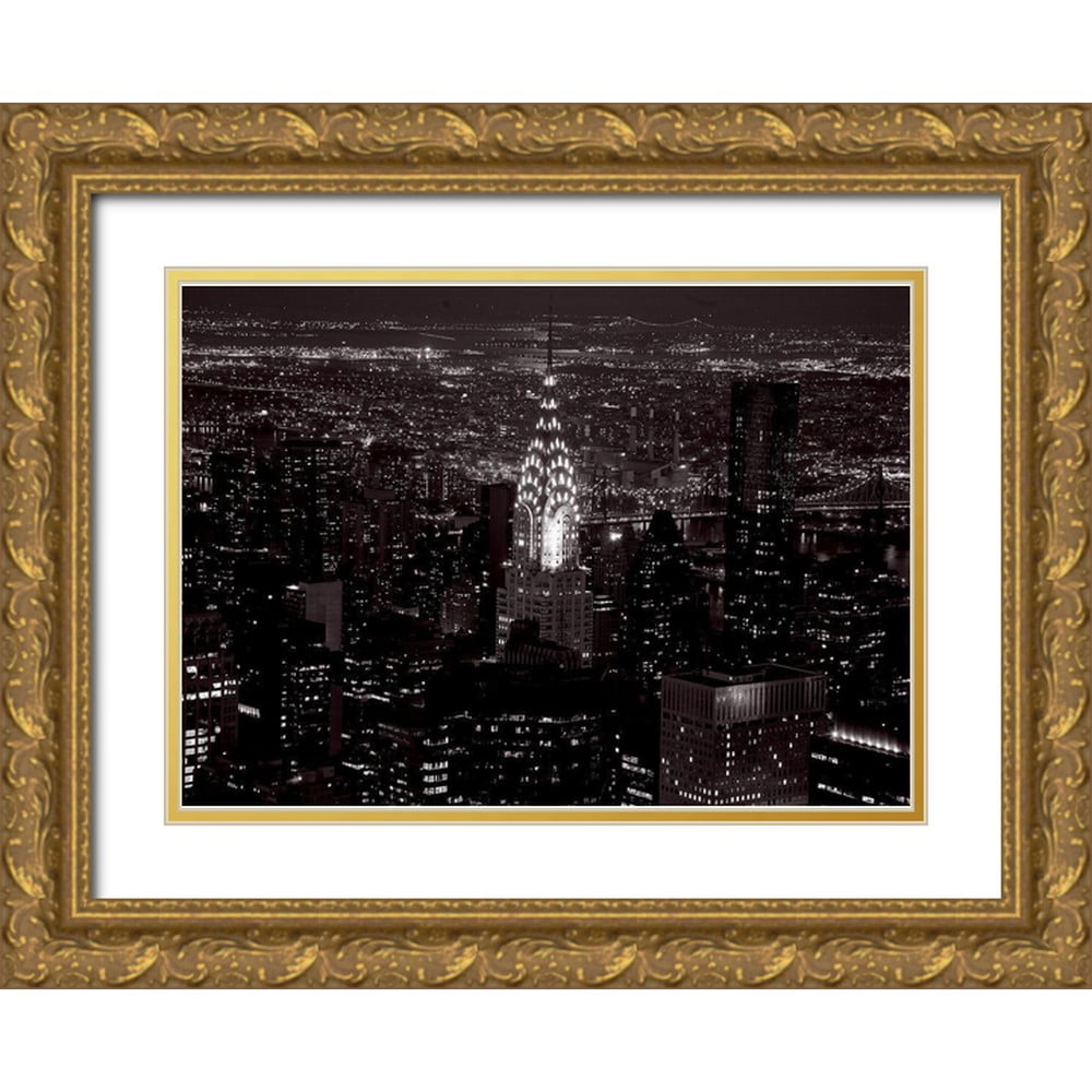 Setboun, Michel 24x18 Gold Ornate Wood Framed with Double Matting ...