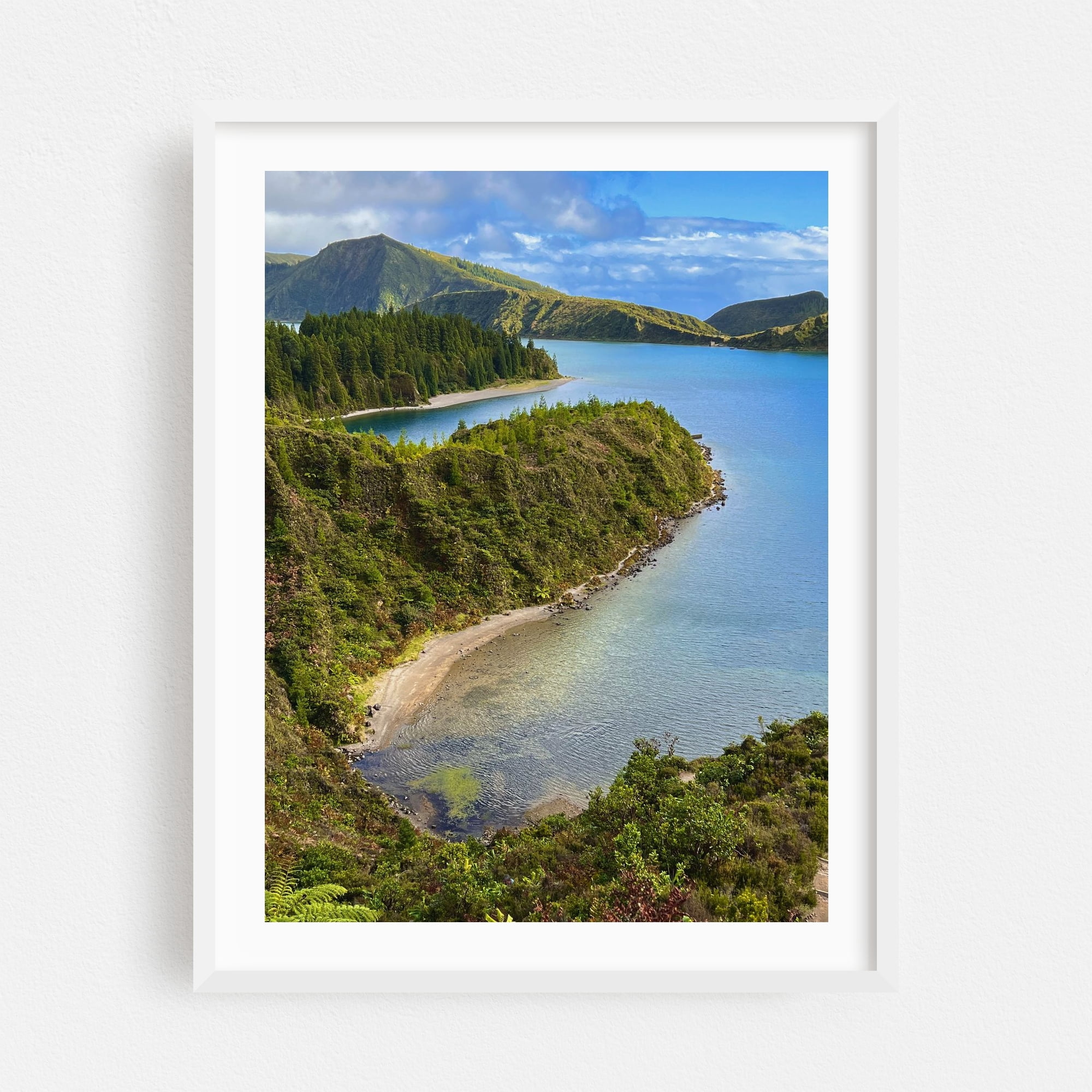 Sete Cidades Serenity - Sete Cidades Azores Portugal Photography Lake ...