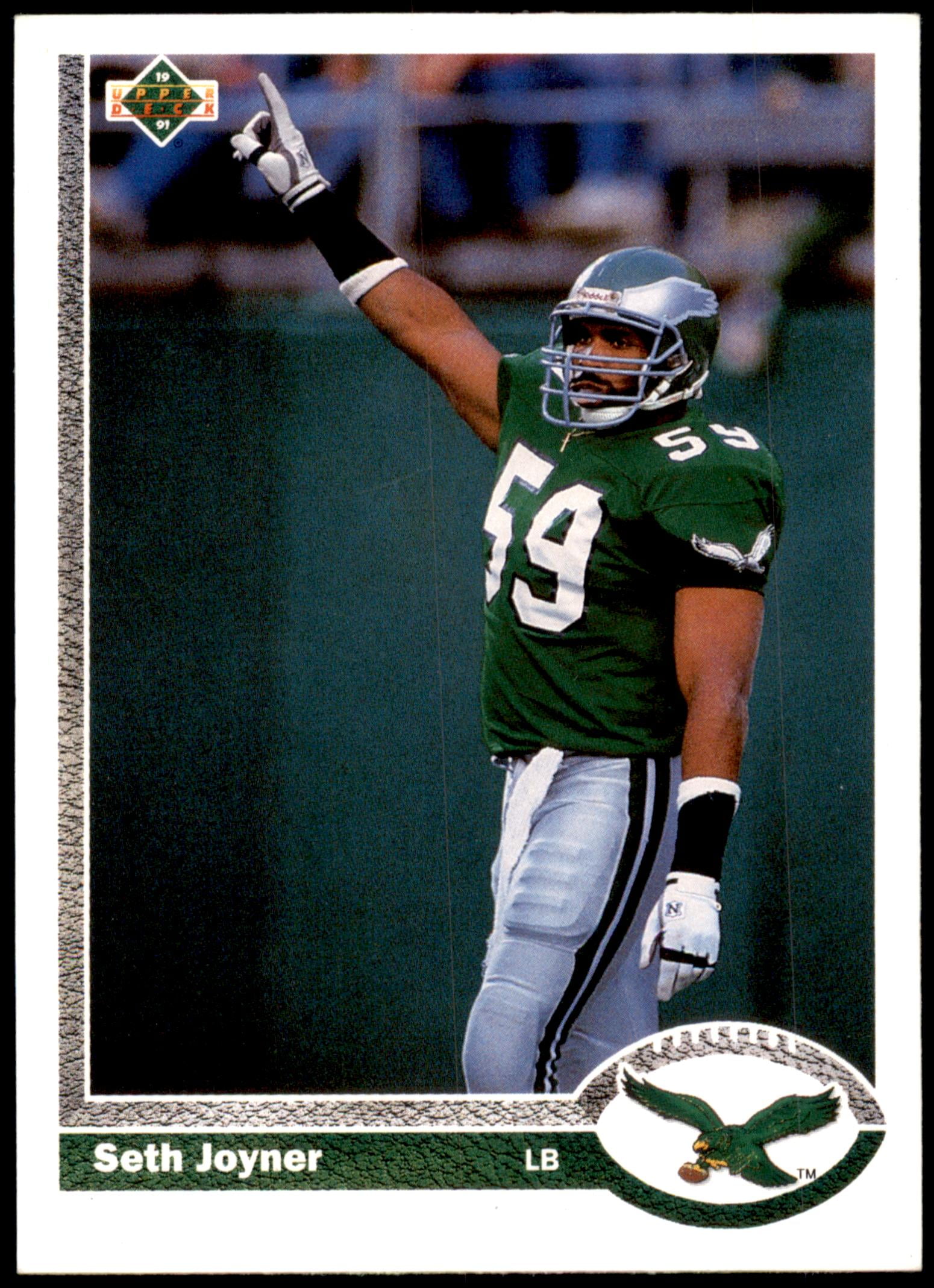 Seth Joyner #284 1991 Upper Deck - Walmart.com