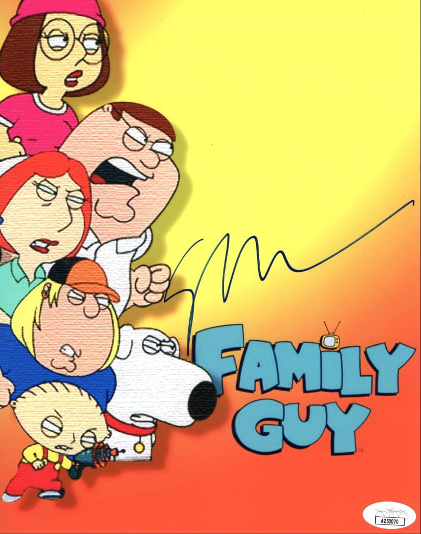 Seth MacFarlane Signed Autographed 8X10 Photo Family Guy Creator JSA ...
