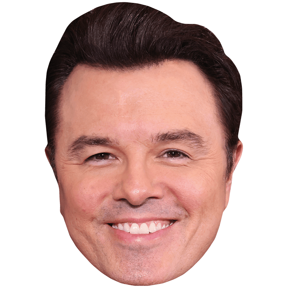 Seth MacFarlane (Smile) Flat Cardboard Face - Walmart.com