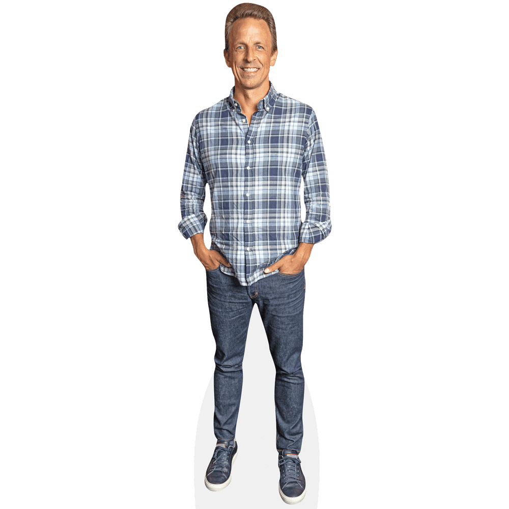 Seth Meyers (Casual) Lifesize Cardboard Cutout Standee - Walmart.com