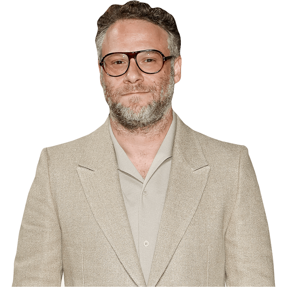 Seth Rogen (Beige Suit) Half Body Buddy Cutout - Walmart.com