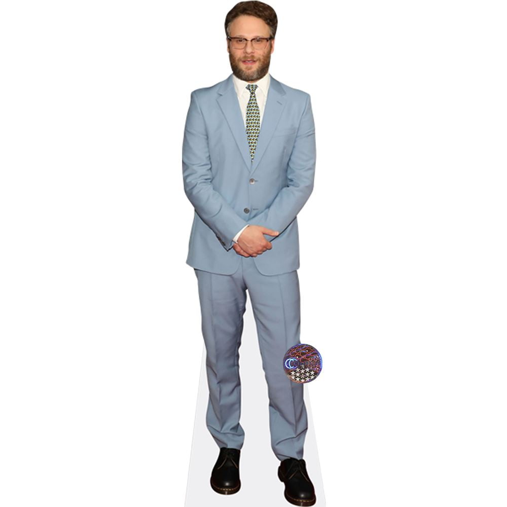 Seth Rogen (Blue Suit) Lifesize Cardboard Cutout Standee - Walmart.com