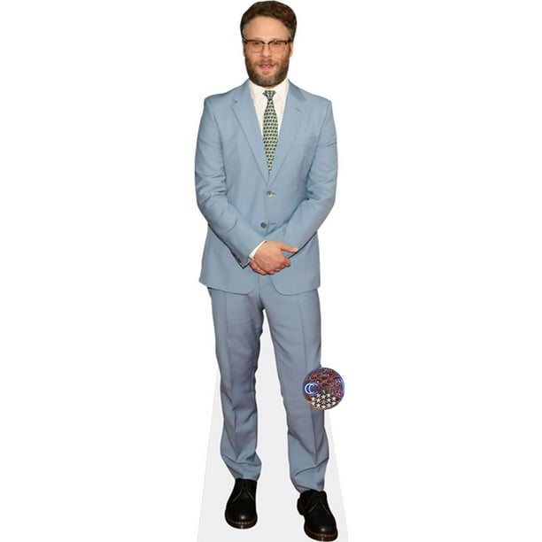 Seth Rogen (Blue Suit) Lifesize Cardboard Cutout Standee - Walmart ...