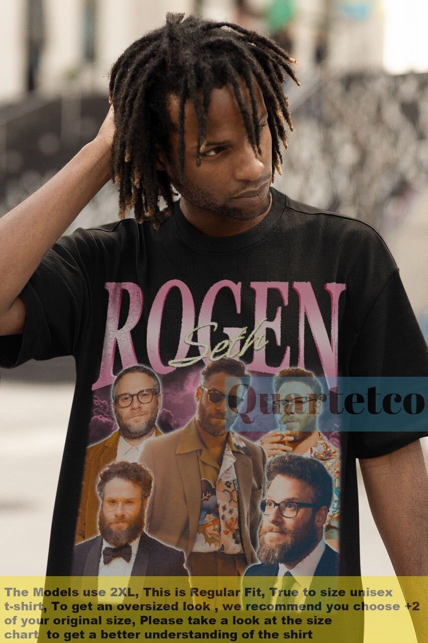 Seth Rogen, Seth Rogen Shirt, Seth Rogen Vintage Tshirt, Seth Rogen Fan ...